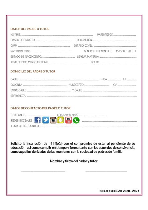 Fichas de inscripción historia médica ficha biopsicosocial