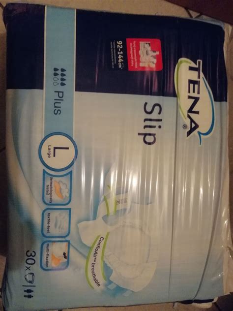 Pampersy dla dorosłych TENA slip plus rozmiar L 45 sztuk Włoszczowa