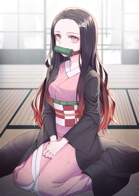 Kamado Nezuko Kimetsu No Yaiba Drawn By Soli Pouiliuoq Soli Danbooru