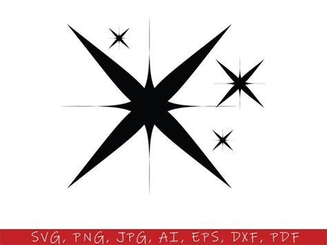 Sparkle Svg Sparkle Png Star Svg Sparkles And Stars Bundle Sparkle