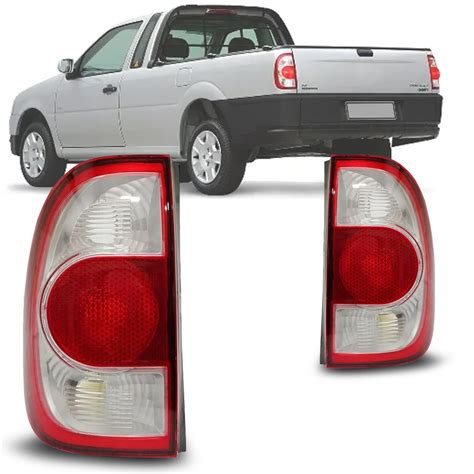 Par Lanterna Traseira Vw Saveiro G4 2006 2007 2008 2009