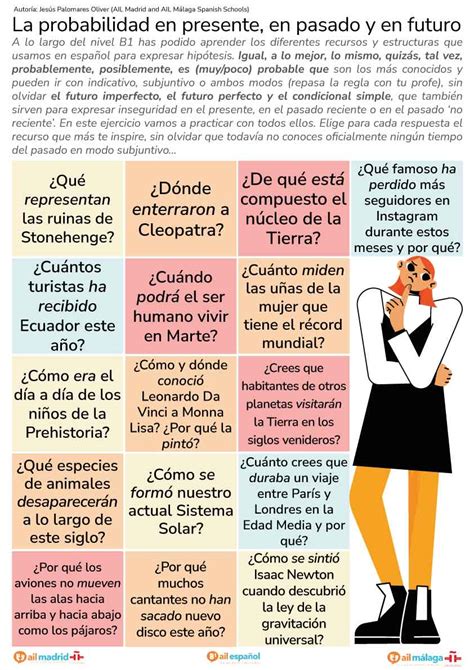 Ejercicio de expresión de la probabilidad con indicativo o subjuntivo