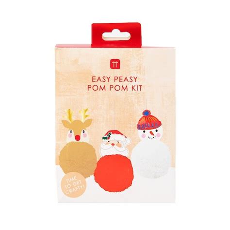 Kit pour pompons Noël Royaume MELAZIC Cupcakes ateliers et objets