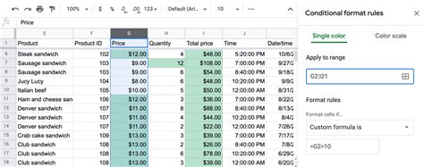Conditional Formatting In Google Sheets Explained Coupler Io Blog