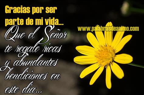 Gracias Por Ser Parte De Mi Vida Palabras De Animo