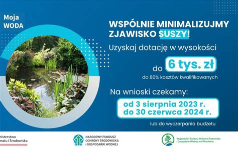 Ruszy Nab R Wniosk W W Ramach Programu Priorytetowego Moja Woda Na
