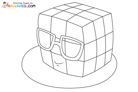 Rubiks Cube Coloring Pages