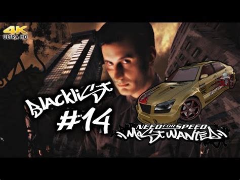 Need For Speed Most Wanted Black Edition Blacklist 14 Vince Kilic