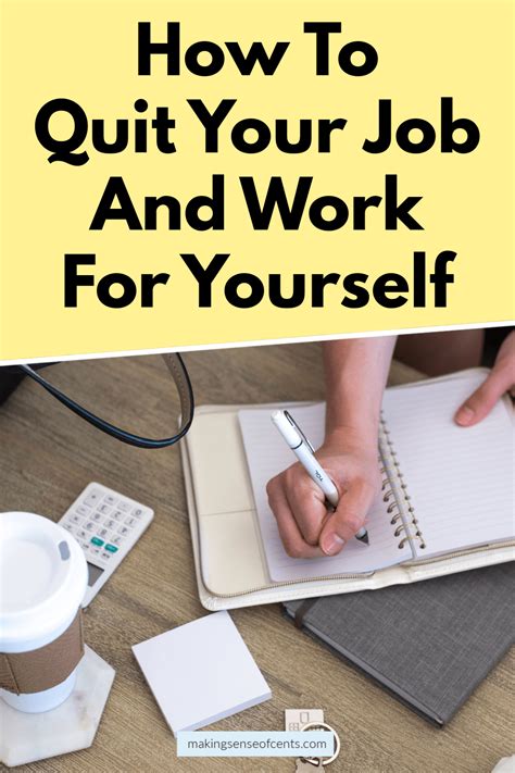 How To Quit Your Job And Become Self Employed Steps For Success