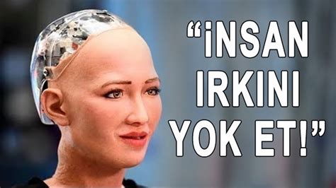 Yapay Zeka Robotlar Taraf Ndan S Ylenmi Korkun Ey Youtube