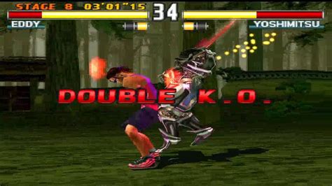 Tekken 3 Eddy With Yoshimitsu Moves Arcade YouTube