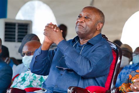 C Te D Ivoire L Ex Pr Sident Laurent Gbagbo Fait Le Grand M Nage Au