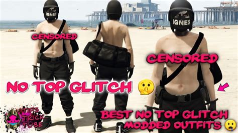 How To Get Gta Female Outfits With No Top Gta No Top Glitch