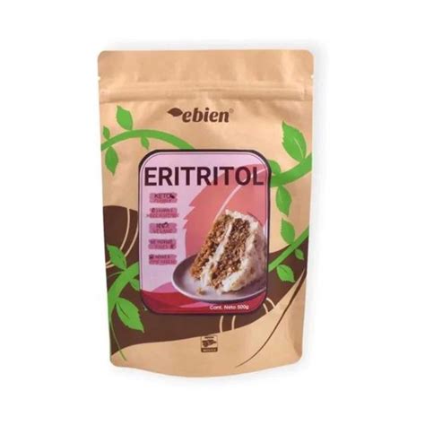 Eritritol Puro 500g Ebien Endulzante Natural Keto Vegano