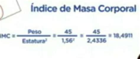 Formula Para Obtener El Indice De Masa Corporal Vostan