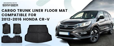 Amazon Shvgen Car Floor Mat Cargo Liners Sets Fits 2012 2016