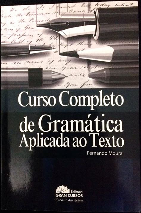 Curso Completo De Gramatica Aplicada Ao Texto Amazon Br