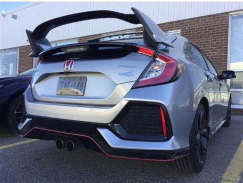 PRO Design TRM Style Spoiler Wing For 2021 Honda Civic Atelier Yuwa