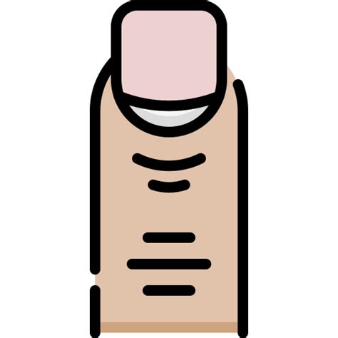 Icono De Dedo Generic Outline Color