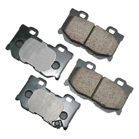 Akebono ProACT Ultra Premium Ceramic Brake Pads ACT1347 The Home Depot