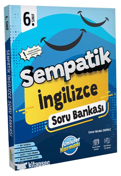 Sempatik 6 Sınıf İngilizce Soru Bankası Ünlüler Karması 9786259934082