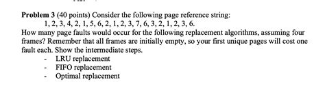 solved problem 3 40 points consider the following page