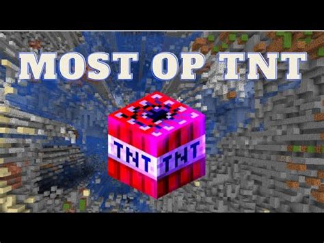 How To Get The Most Op Tnt In Minecraft Youtube