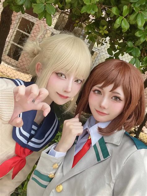 My Hero Academia Himiko Toga And Ochako Uraraka Reunite In Amazing Cosplay