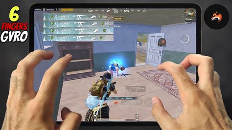IPAD BEST SIX FINGER HANDCAM GAMEPLAY IPAD PRO 90 FPS Pubg Mobile
