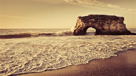Wallpaper Landscape Sea Rock Nature Shore Sand Sky Beach