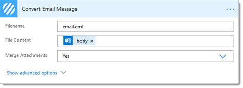 v2 convert emails and attachments to pdf in power automate