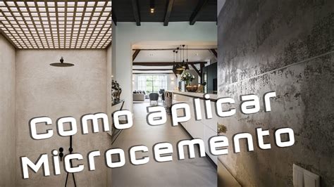 Como Aplicar MICROCEMENTO Paso A Paso Micro Classic YouTube