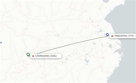 Direct Non Stop Flights From Chongqing To Yangzhou Schedules