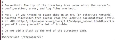 how to comment out and uncomment lines in a configuration file