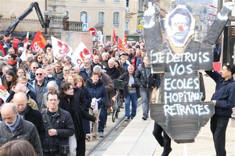 EN IMAGES Grève du 6 avril au Mans la mobilisation se réduit la