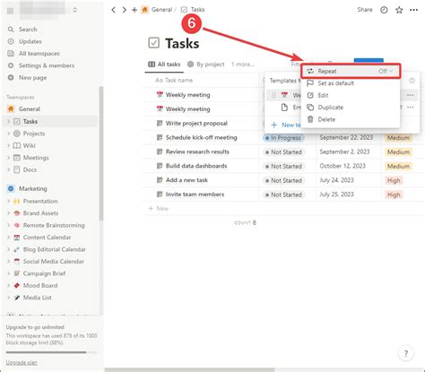 how to create recurring tasks on notion a complete guide 2sync