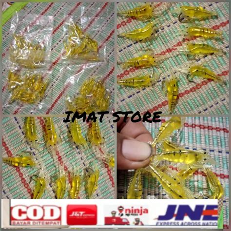 Rekomendasi Umpan Pancing Terbaik Umpan Pancing Udang Buatan Umpan