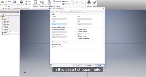 Autodesk Inventor Change Units CFD NINJA