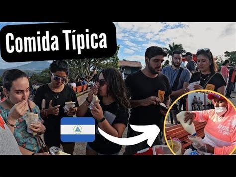 Salvadore Os En Nicaragua Probando Comida T Pica En Mirador De