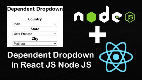 Create Dependent Dropdowns Of Countries States And Cities In React Js