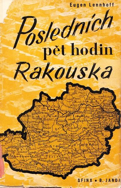 Kniha Posledních 5 hodin Rakouska Trh knih online antikvariát