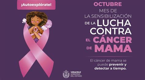 Octubre Mes de la Sensibilización de la Lucha Contra el Cáncer de