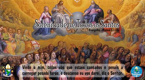 Solenidade De Todos Os Santos Diocese De Formosa GO