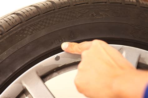 3PMSF Winterreifen Schneeflockensymbol Auf Autoreifen
