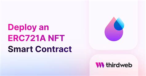 How To Deploy An Erc A Nft Smart Contract