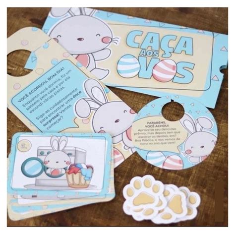 Kit Caça aos Ovos Pascoa Svg pdf Png Elo7 Produtos Especiais