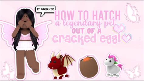 CRACKED EGG HOW TO HATCH A LEGENDARY PET NOT FAKE YouTube