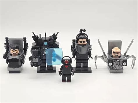 Minifiguras Lego Skibidi Toilet Humanoid Toilet Man