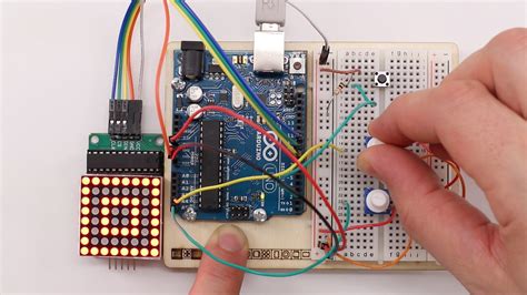 Arduino LED Matrix Display 88 Pixel Zeichenprogramm Makerblog At