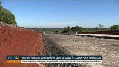 Meio Dia Paran Foz Do Igua U Meio Dia Paran Mostra Como Est O As